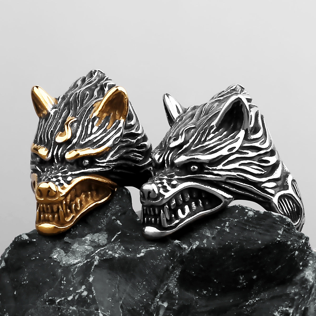 Wild Fangs Ring | Viking Century